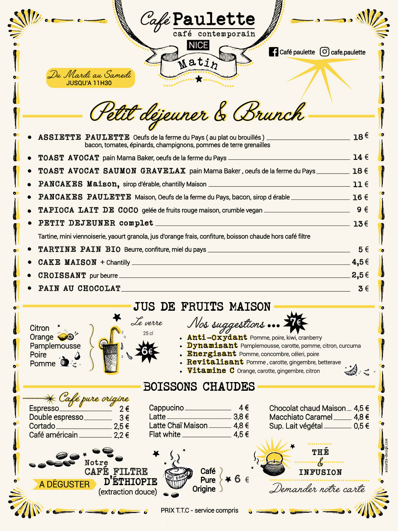 Accueil - Cafe Paulette
